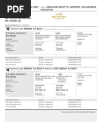 Emirates e Ticket | PDF | Aviation | Transport