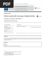 Elsevier Template 1 | PDF | Microsoft Word | Copyright