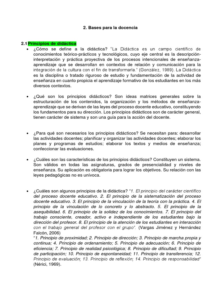 Bases para La Docencia | PDF | Evaluación | Educación primaria