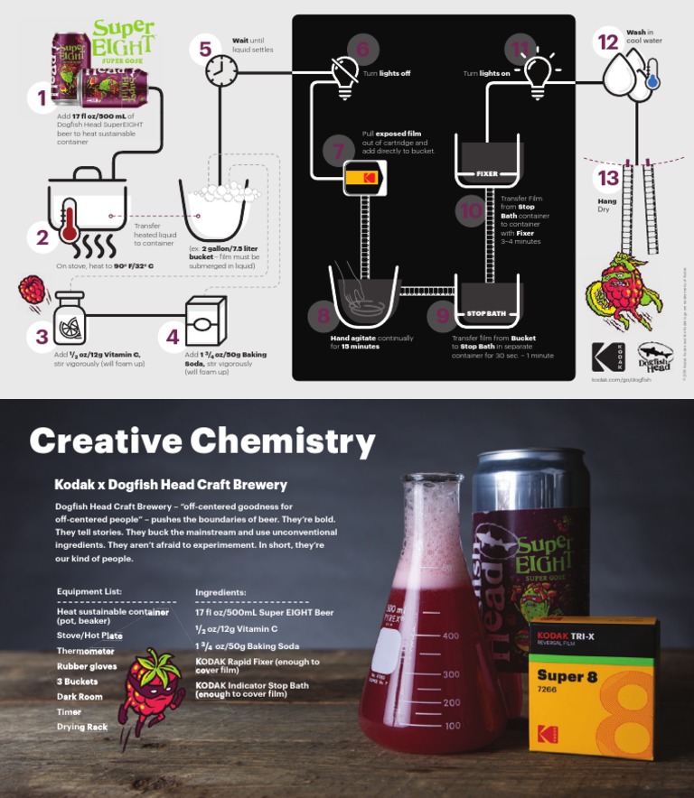 Kodak Dogfish Processing Recipe | PDF | Brewing | Fermented Drinks