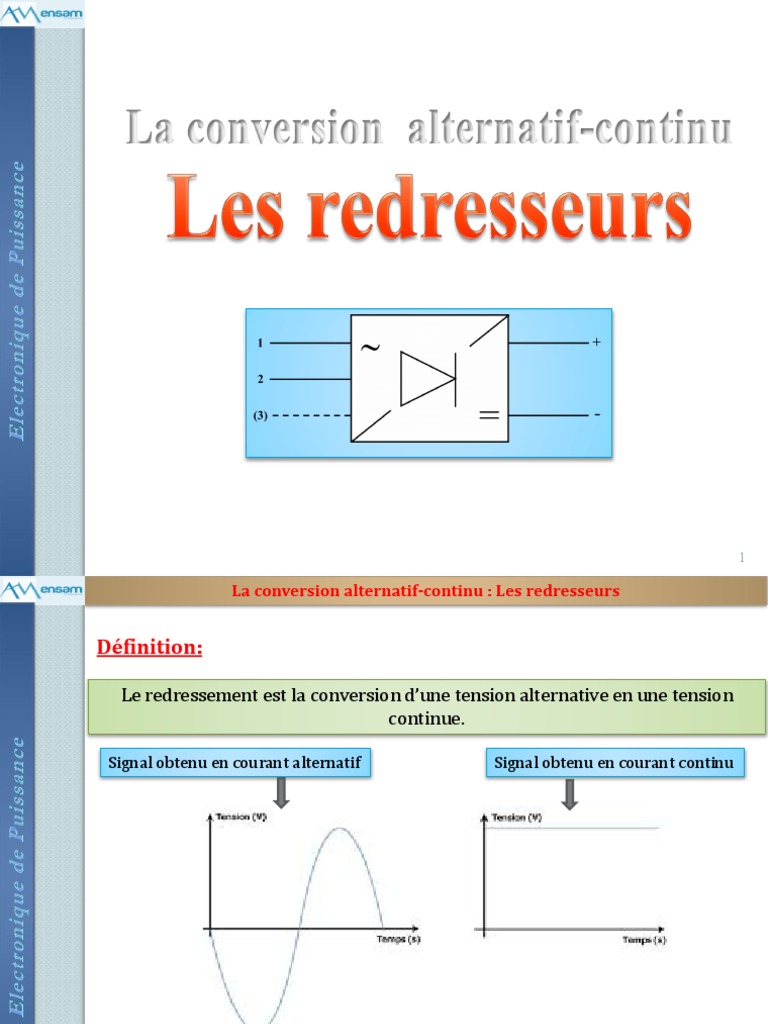Redressement Diodes1 PDF | PDF | Redresseur | Diode