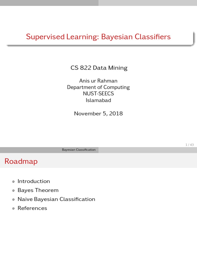 Lesson 3.3 - Supervised Learning Rule Based Classification | PDF | Statistical Classification ...