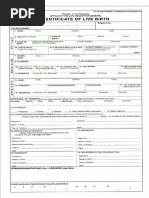 Name Declaration Form (Chennai Corporation) | PDF