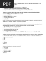 Saudi Prometric Exam Sample Questions | PDF | Intravenous Therapy | Heart