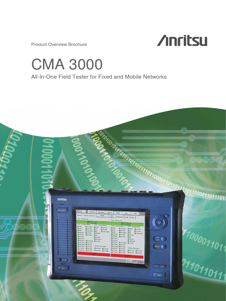 CMA 3000 Product Overview Brochure POB 07 1207 FINAL | PDF ...