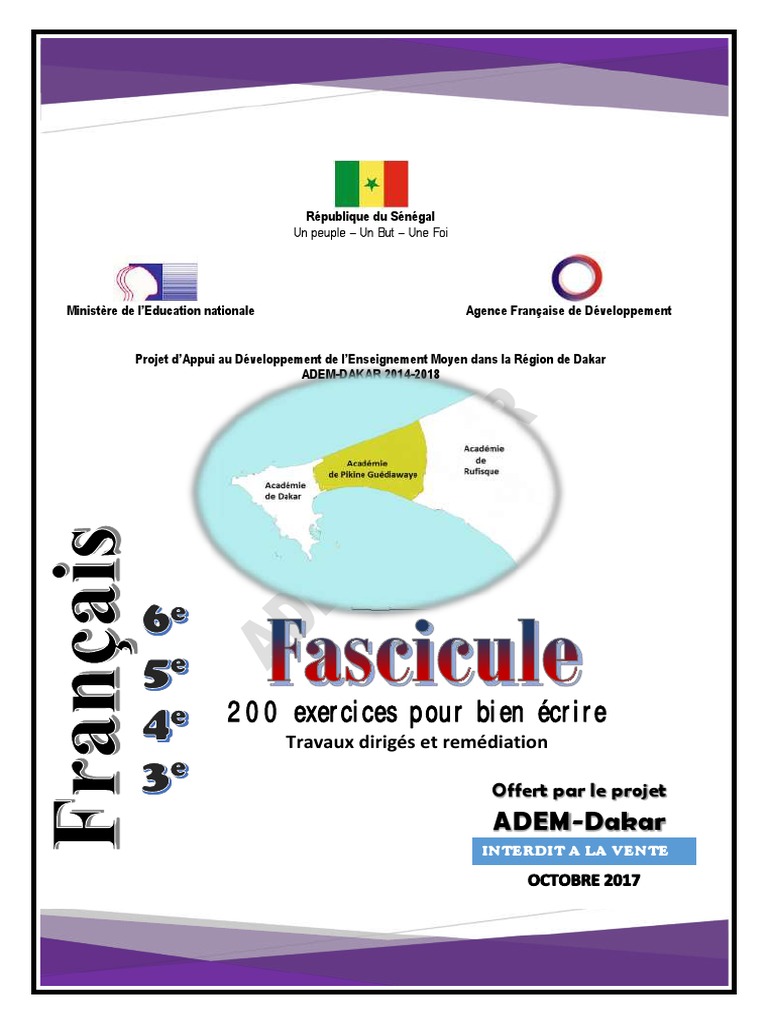 Adem Fascicule FR v10.17 PDF | PDF | Pédagogie | Clause