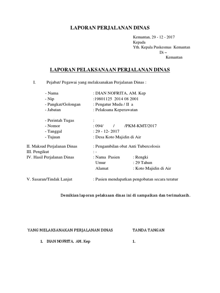 LPD Pengambilan Obat TB Paru | PDF