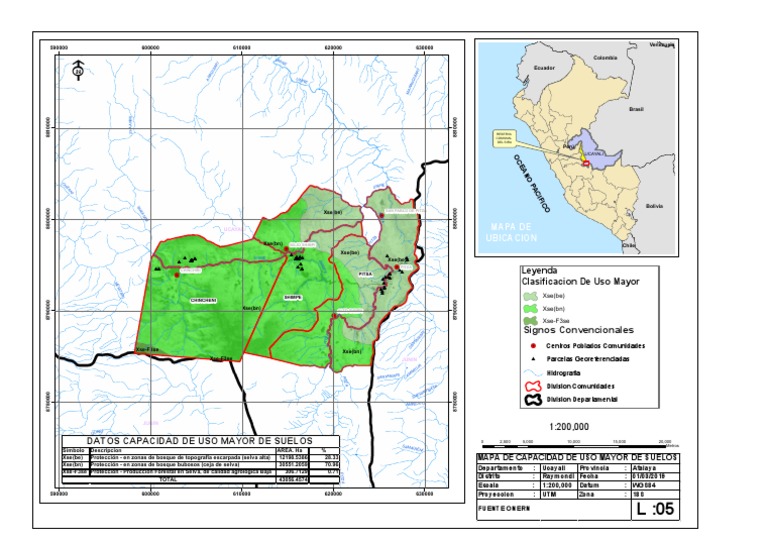 Mapa de Clasificacion de Suelos | PDF | Geomática | Naturaleza