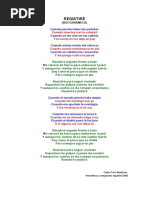 Letra de "Resistiré" - Dúo Dinámico | PDF