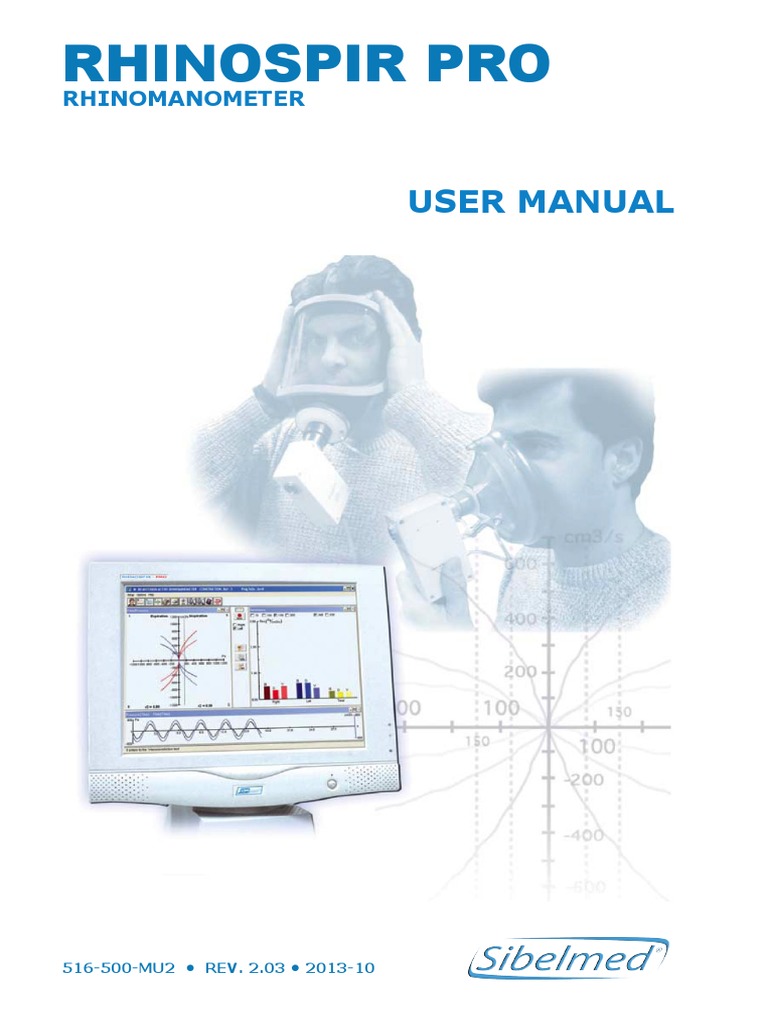 User Manual Rhinomanometer Rhinospir PRO1 en PDF | PDF ...