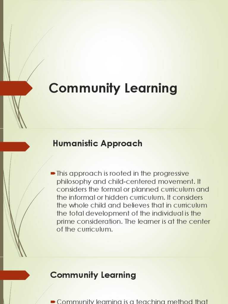 Community Langauage Learning | PDF | Teaching Method | Curriculum