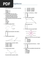 Soal Matematika Kelas 5 SD Bab 7 Sifat Bangun Datar Dan Bangun Ruang Dan Kunci Jawaban | PDF ...