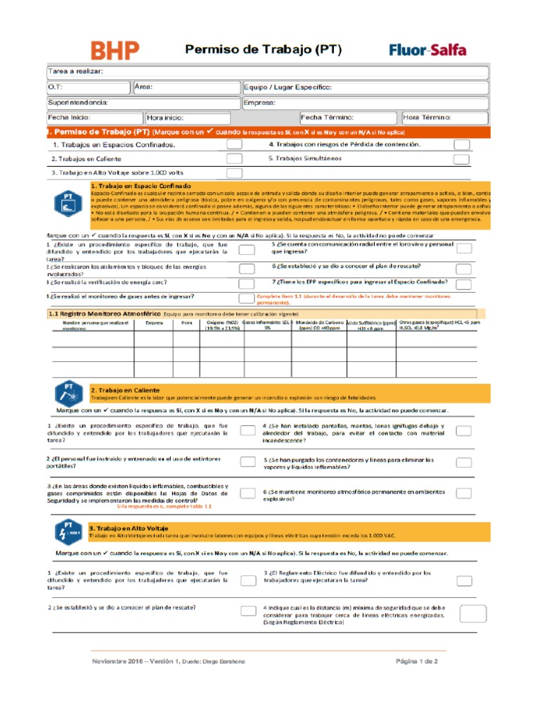 PT General BHP Fluor-Salfa | PDF