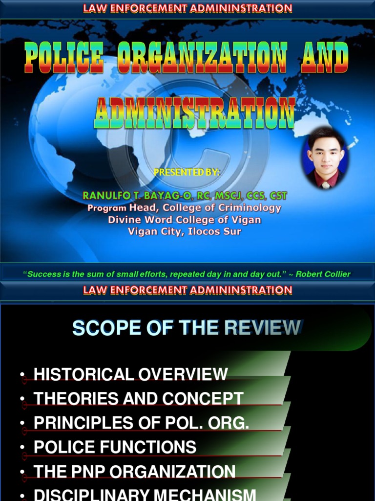 An Overview of the Historical Development of Policing and the Modern ...