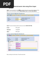 LSMW Steps For Uploading GL Master Data in Sap | PDF