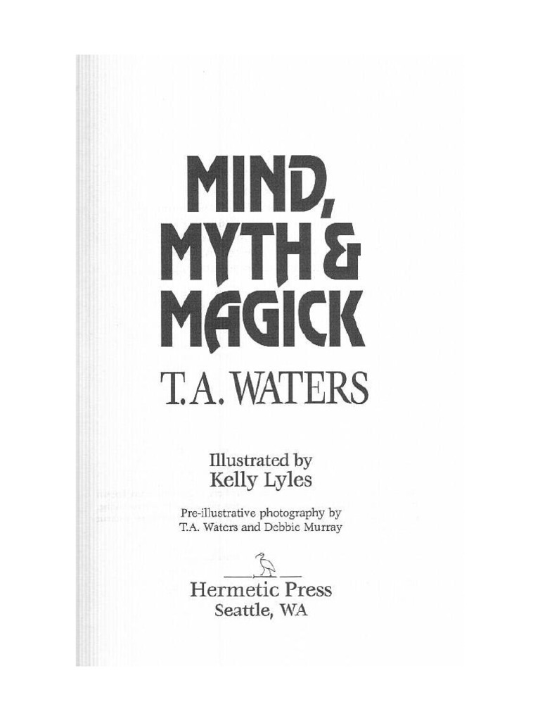 Mind Myth and Magick PDF | PDF