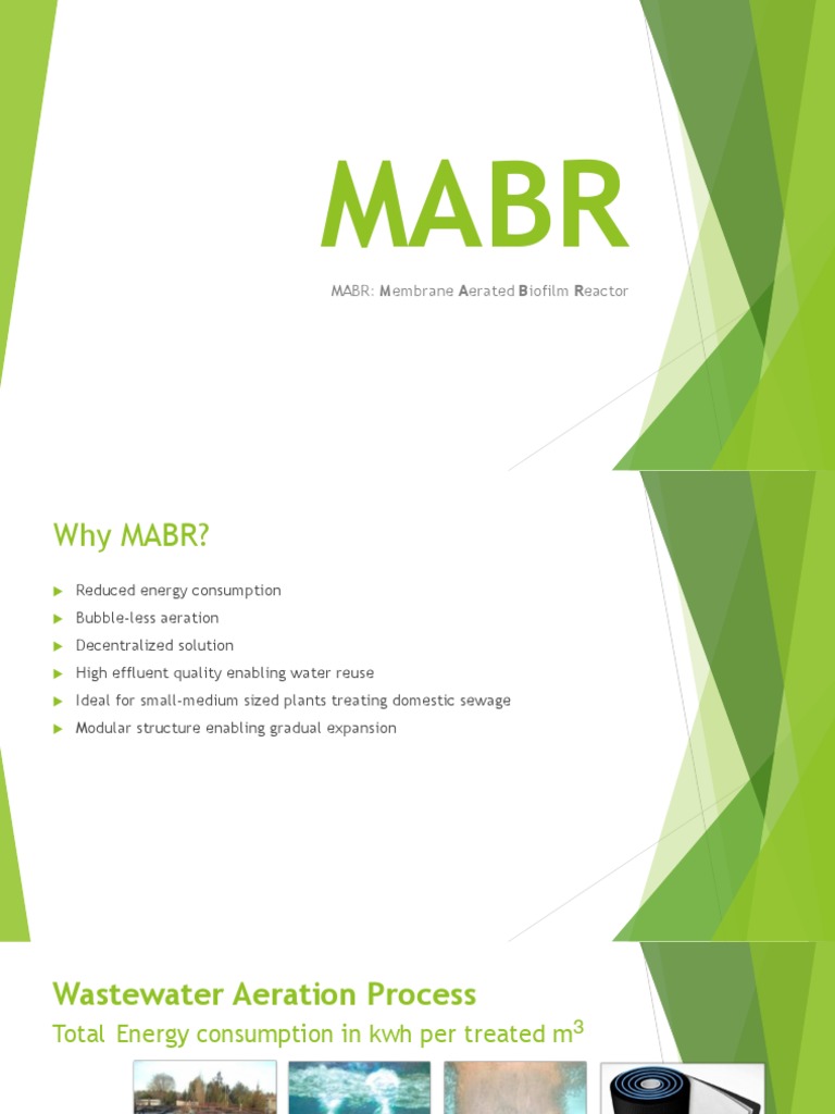 The MABR Technology | Chemical Engineering | Environmental Technology