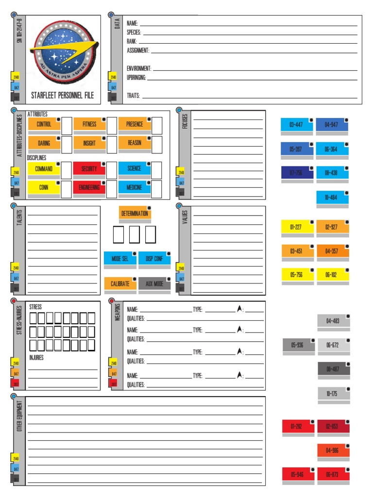 STA Character ENT FF | PDF | Star Trek