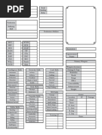 Daggerheart PDF Character Sheet | PDF | Role Playing Video Games | Role ...
