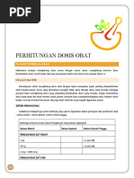 13-Penghitungan Dosis Obat | PDF