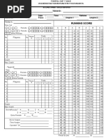 FIBA 3x3 Scoresheet | PDF | Sports | Sports Rules And Regulations