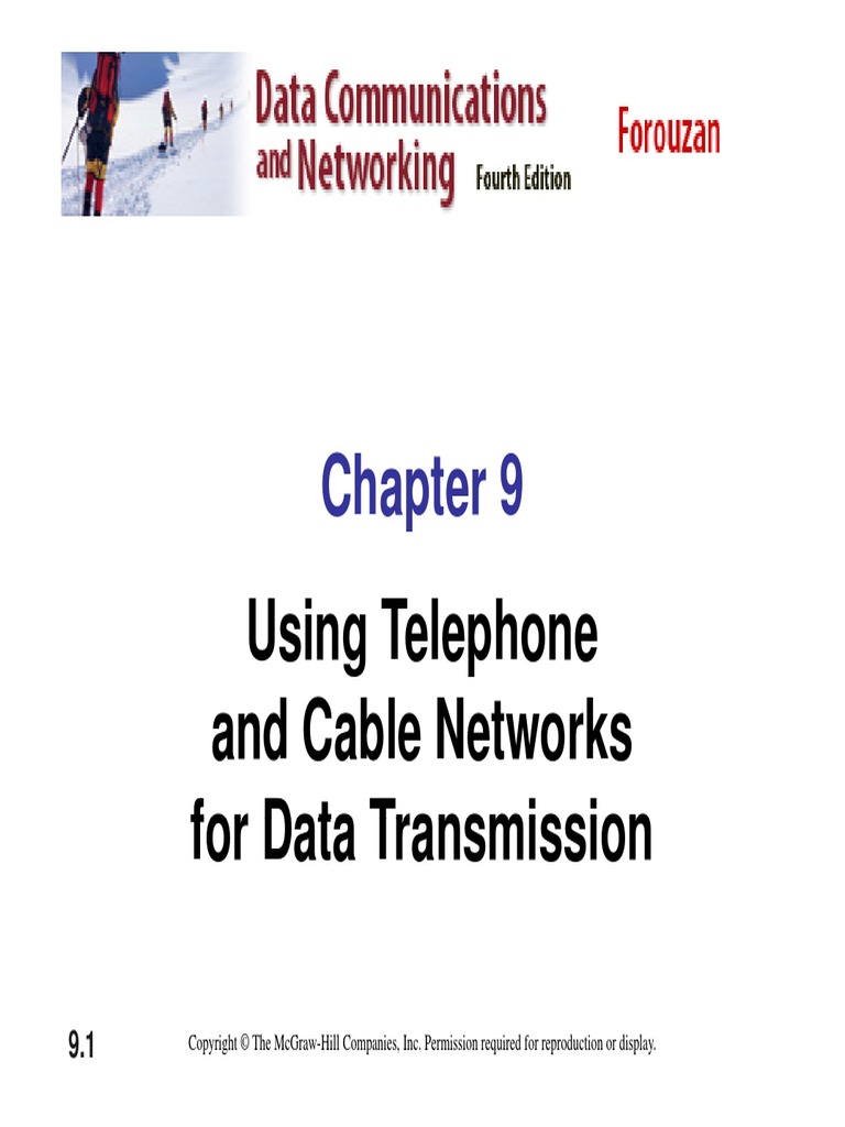 CH 09 | PDF | Digital Subscriber Line | Telephone Exchange