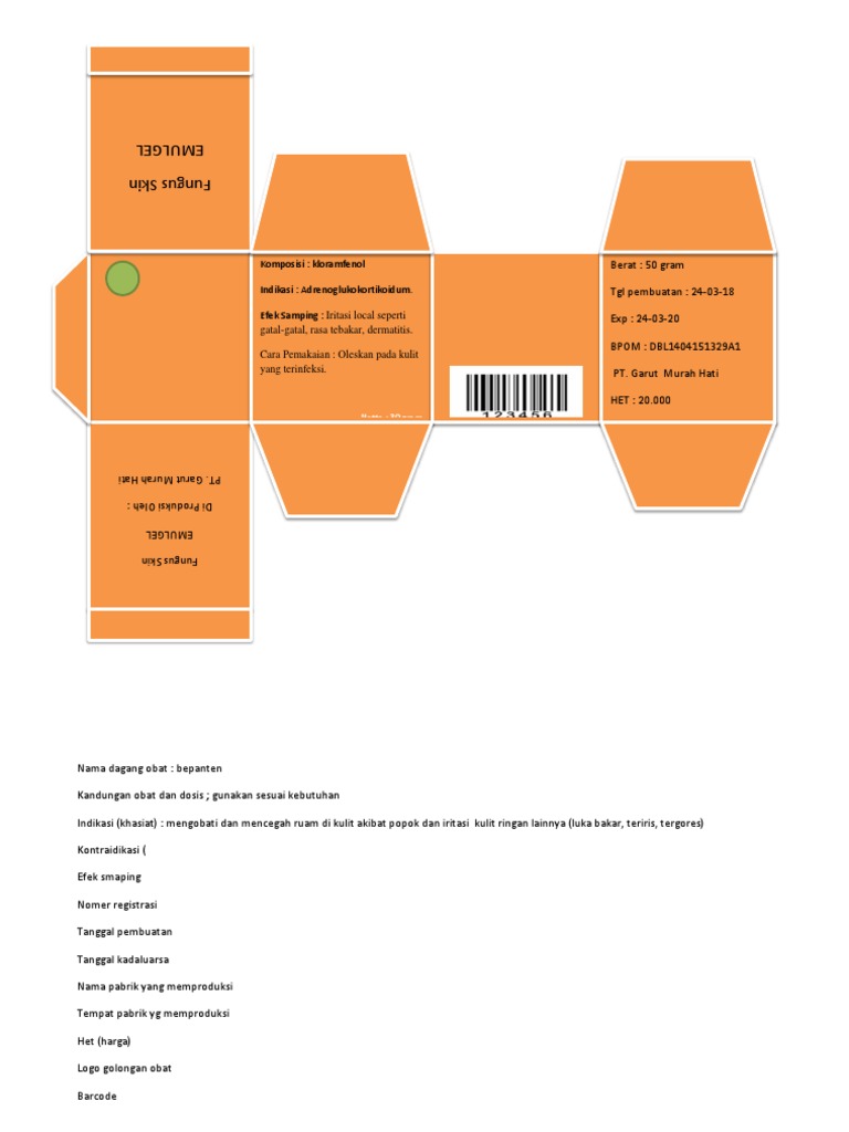 Kemasan Emulgel | PDF