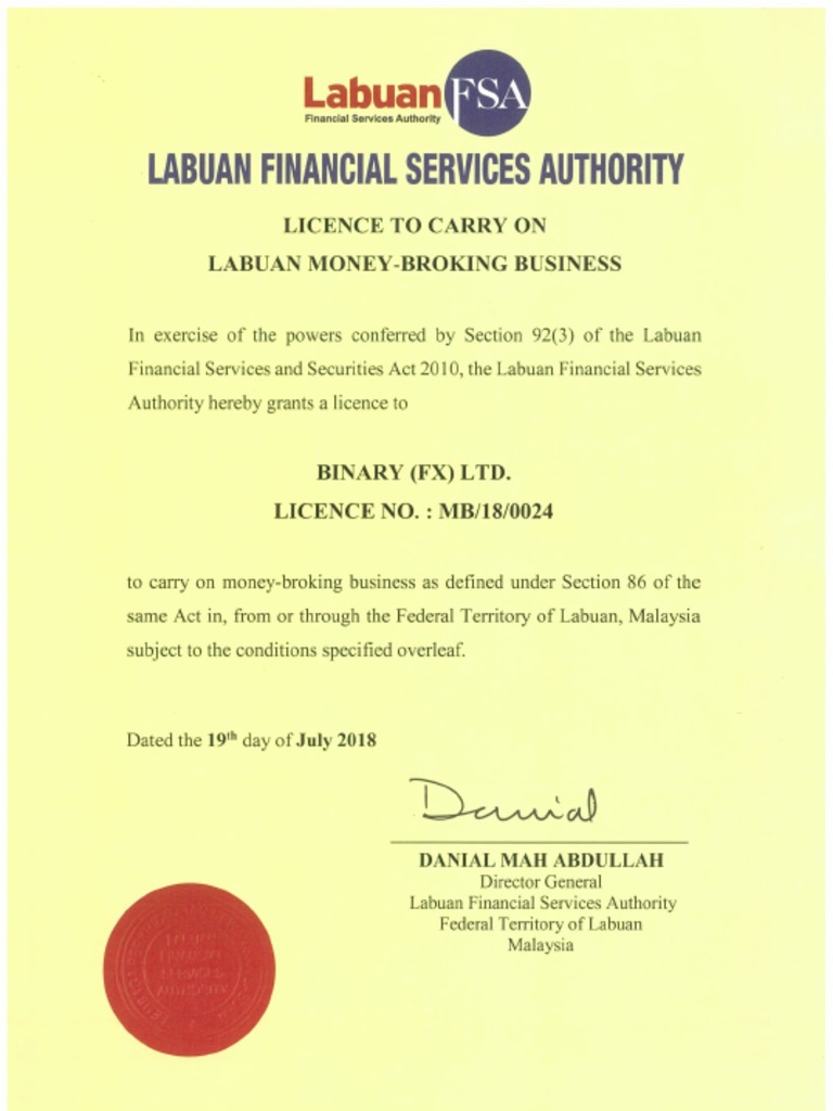 Labuan License | PDF