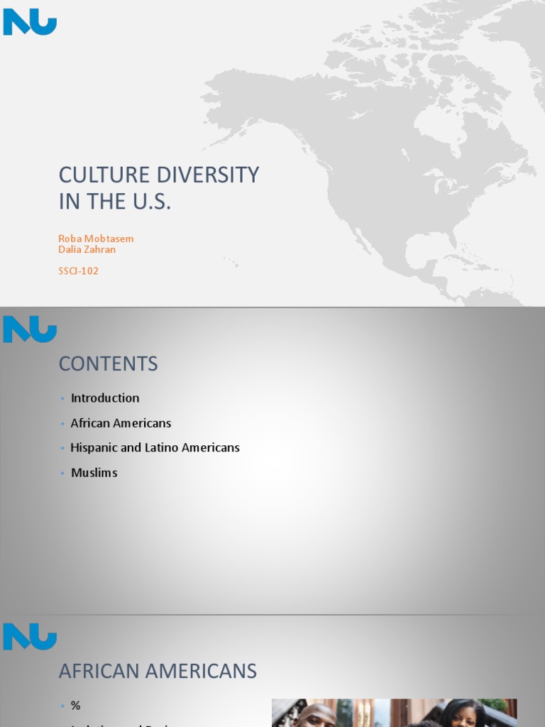 Cultural Diversity in The United States | PDF