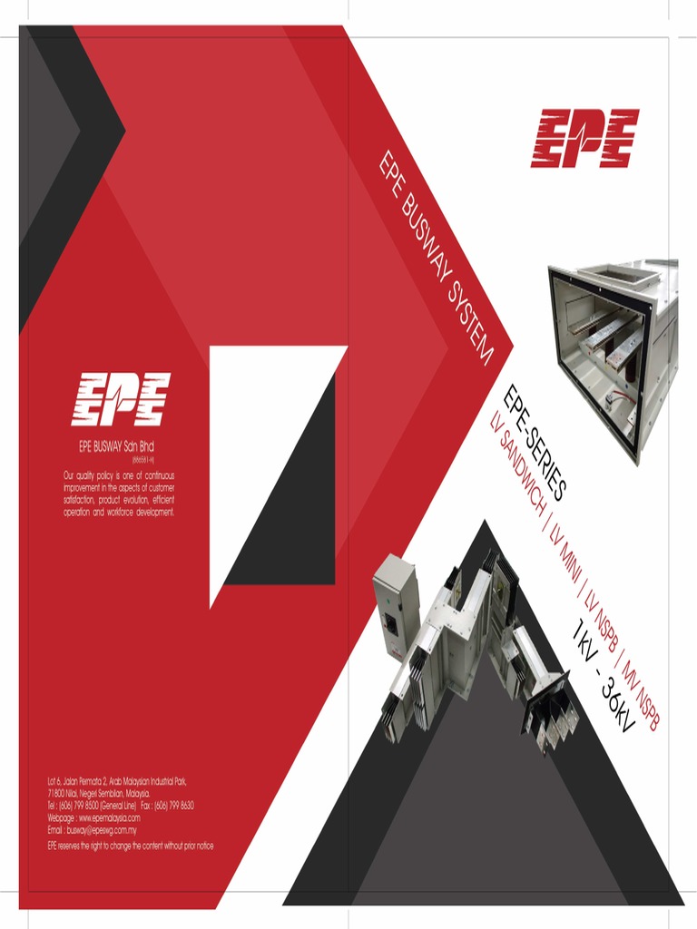 EPE Busway Catalog 2017 PDF | PDF