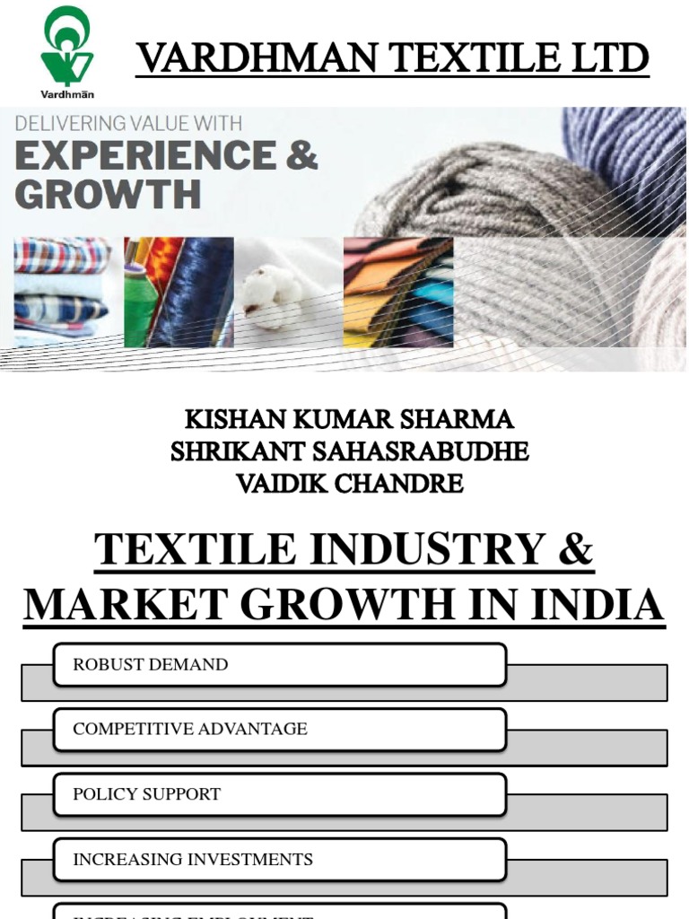 VARDHMAN | PDF | Textiles | Yarn