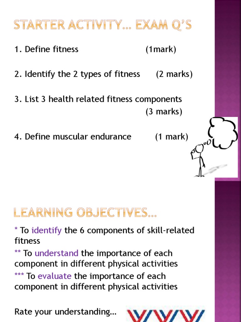 Skill & Health Related Fitness | PDF | Physical Fitness | Sports