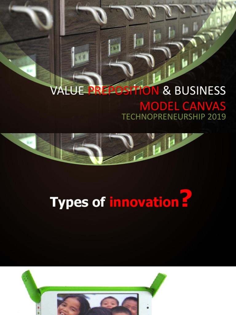 Value & Business: Preposition Model Canvas | PDF | Business Model ...