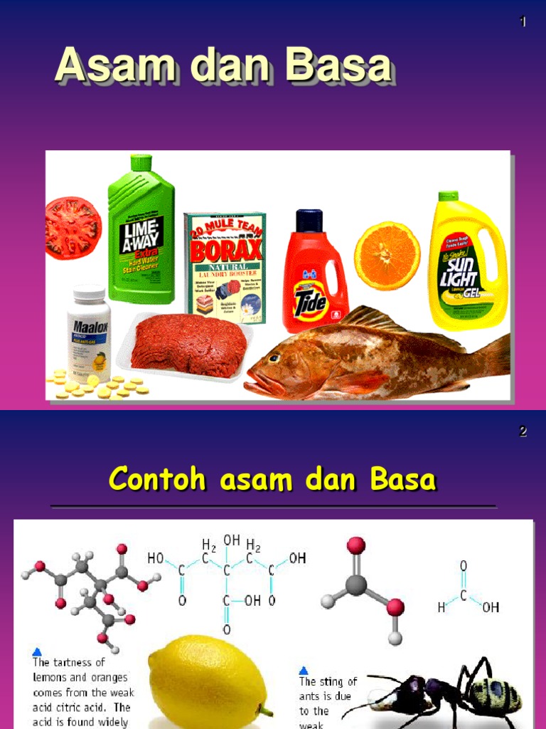 Materi Asam Dan Basa PowerPoint | PDF
