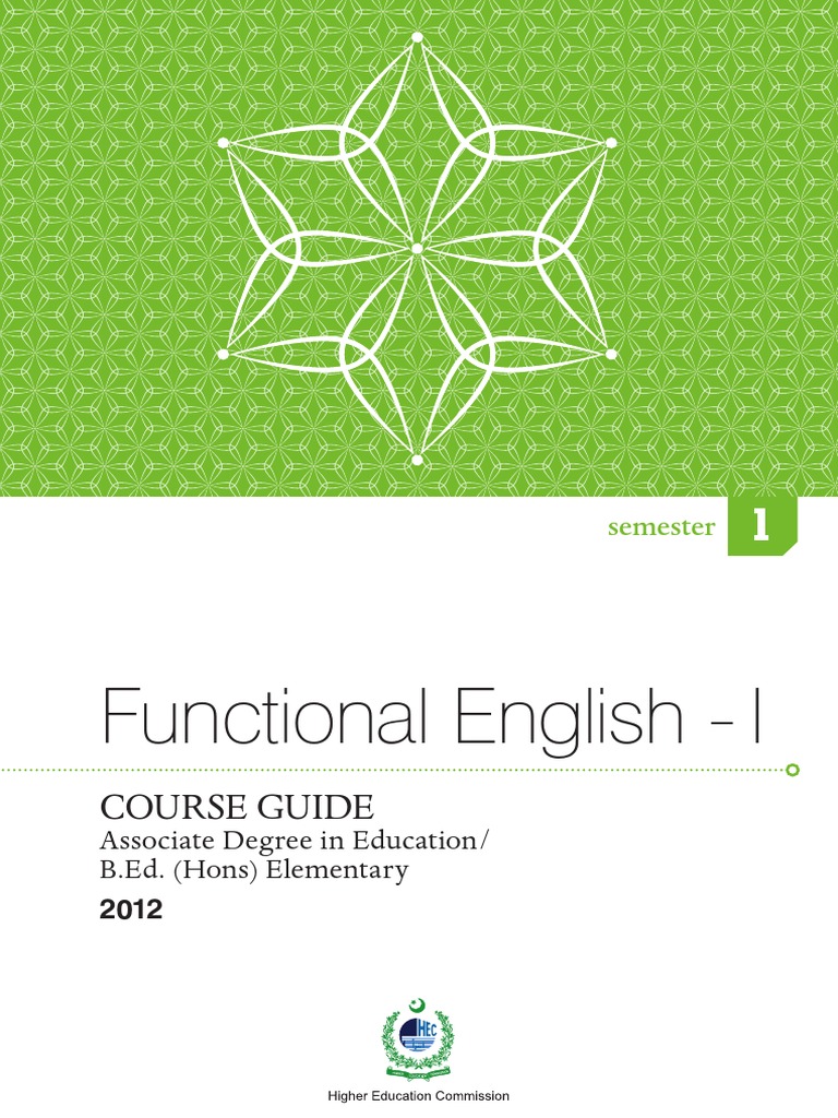 Functional English Course Guide for ADE | PDF | Narrative | Teachers