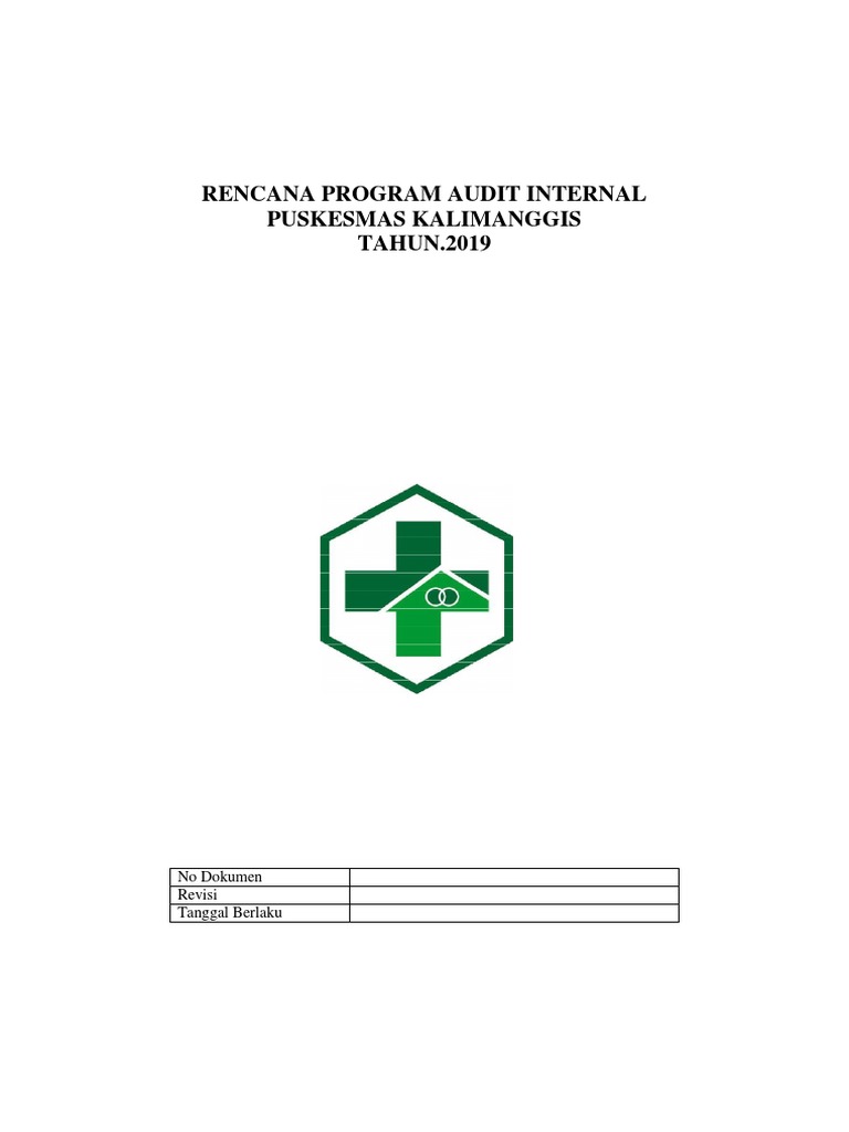 Contoh Audit Plan Dan Instrumen Audit | PDF