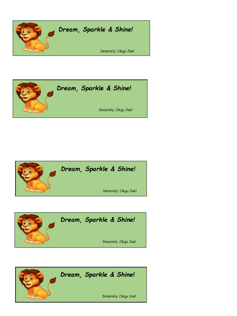 Inspirational Messages from Cikgu Joel | PDF | Language Arts & Discipline