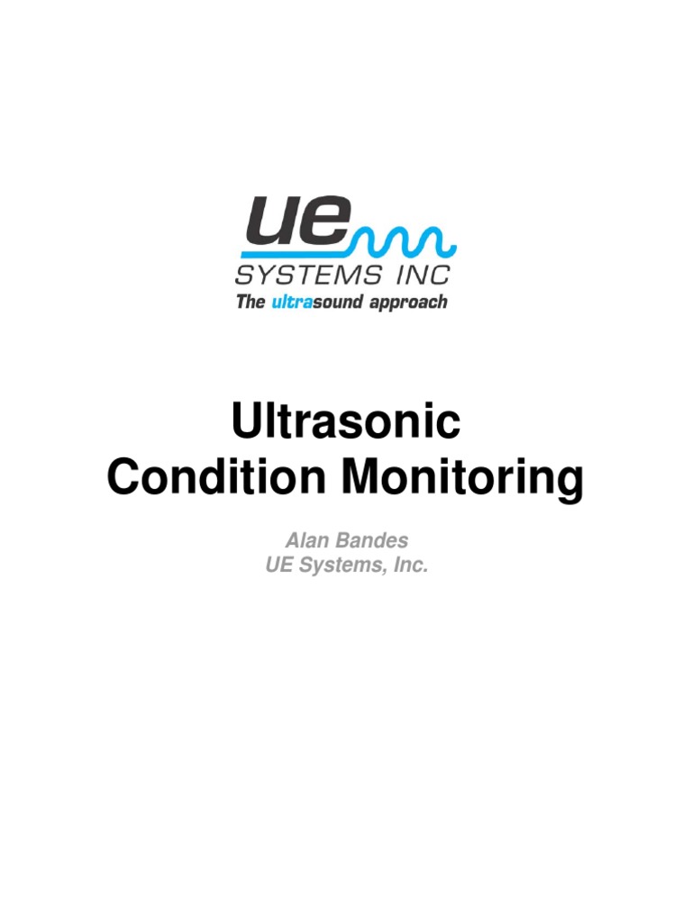 Ue Systems 200901 | PDF | Ultrasound | Leak