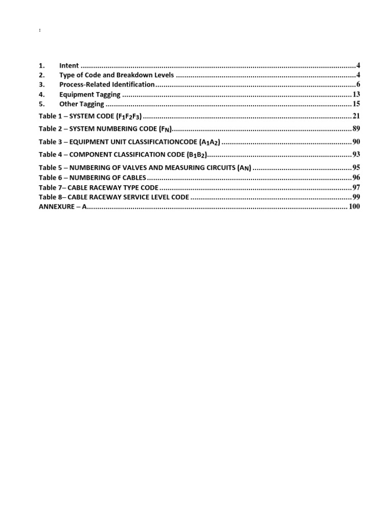 KKS Plant Tagging Procedure - Submission | Download Free PDF | Pipe ...