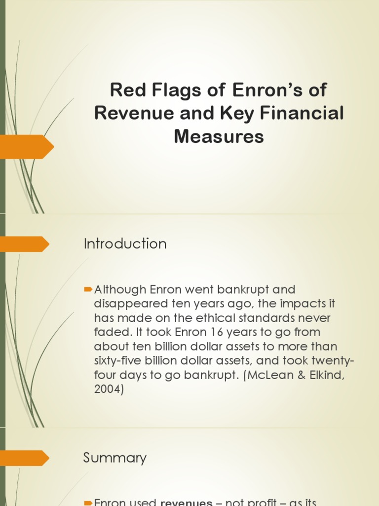 Enron 3 | PDF | Enron | Mark To Market Accounting