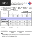 School Form 6 (SF 6) | PDF | Learning