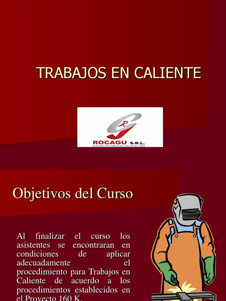 Seguridad en Trabajo en Caliente PDF | PDF | Soldadura | Construcción