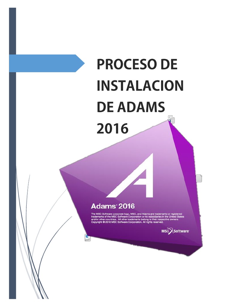 Instalacion ADAMS View | PDF | Archivo de computadora | Software del ...