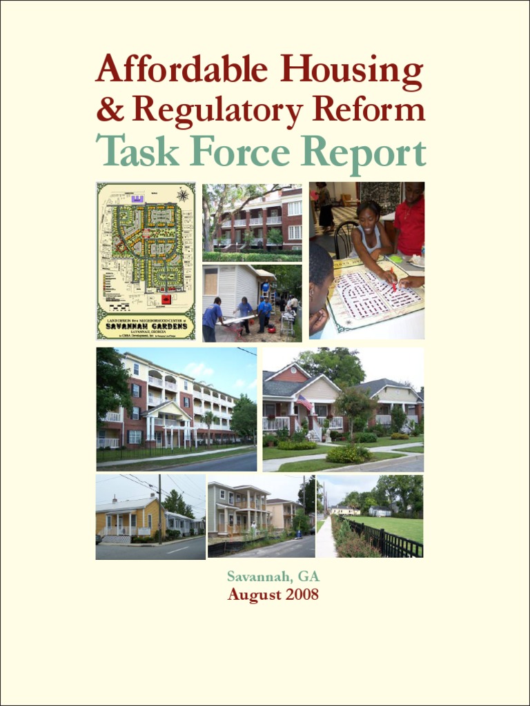 Affordable Housing Task Force 2008 | PDF | Affordable Housing | Foreclosure