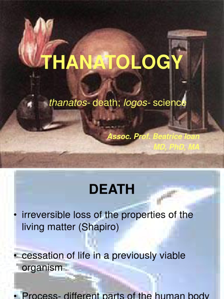 Thanatology | PDF | Death | Medicine