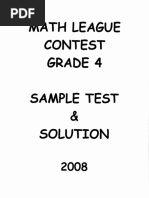 Purple Comet Math Meet | PDF