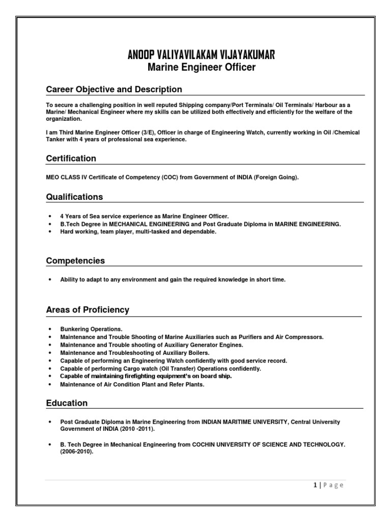 Anoop CV | PDF | Engineering | Postgraduate Education