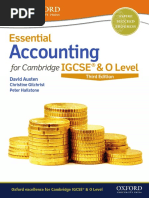 Cambridge IGCSE Accounting (0452) | PDF | Textbook | Teachers