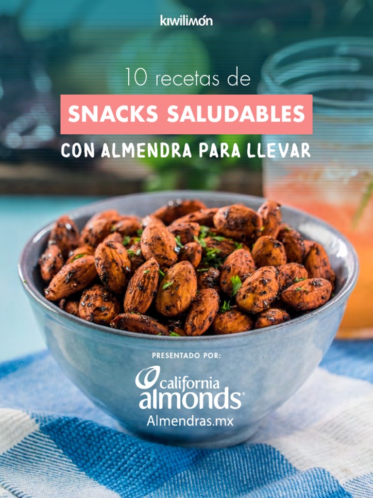 Recetas Snacks Saludables PDF | PDF | Chocolate | Ingredientes de comida