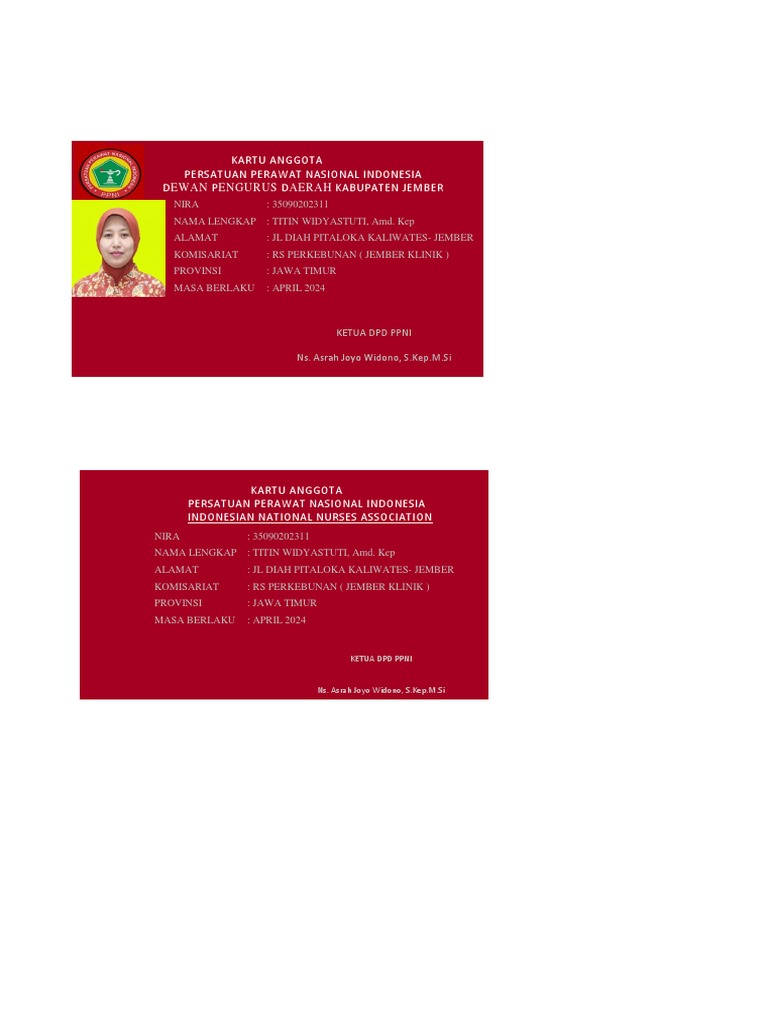 Contoh Kta | PDF | Hukum